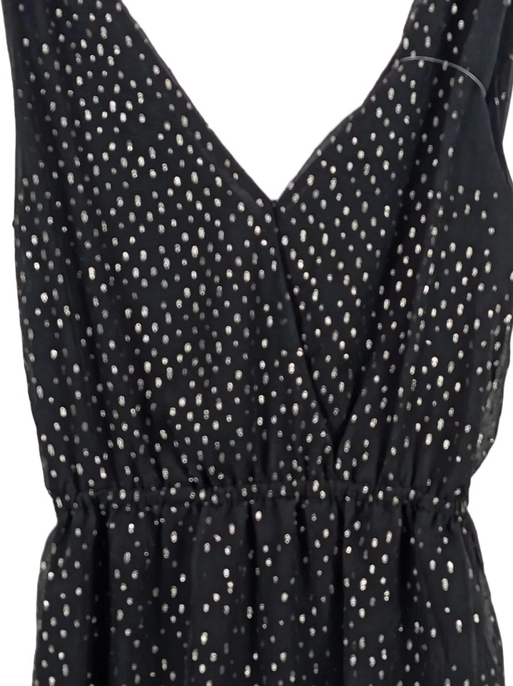 MANGO Robe de soirée Femme Noir Pois Élégant (INT XS) | eBay