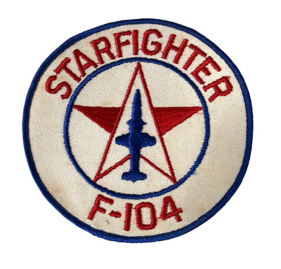 Vintage Lockheed F-104 Starfighter Jet Patch | eBay