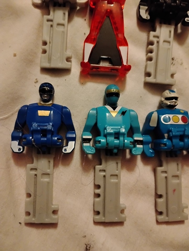 Bandai Power Rangers Super Megaforce Ranger Key Set 8 Piece For Parts ...