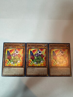 yugioh bio-insect armor common 3x mp24-en311 mp24 | eBay