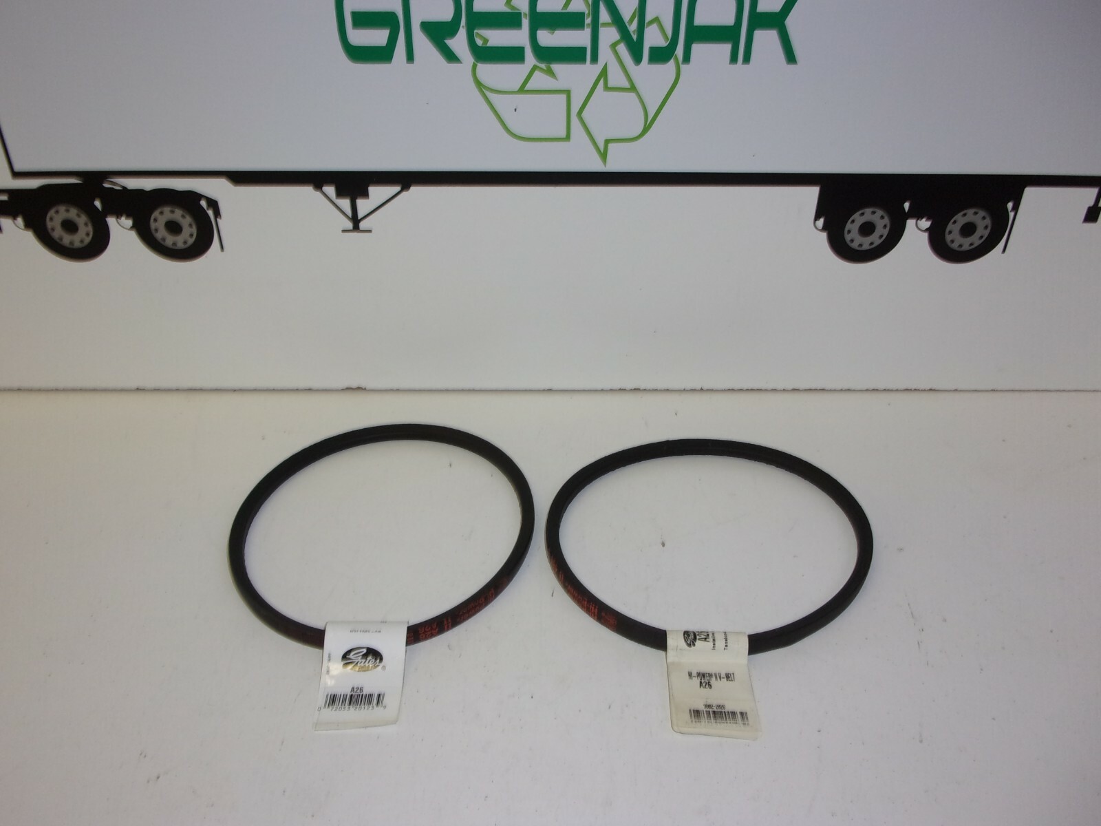 GATES A26 HIGH-POWER II V-BELT (LOT OF 2) - NOS - FREE SHIPPING | eBay