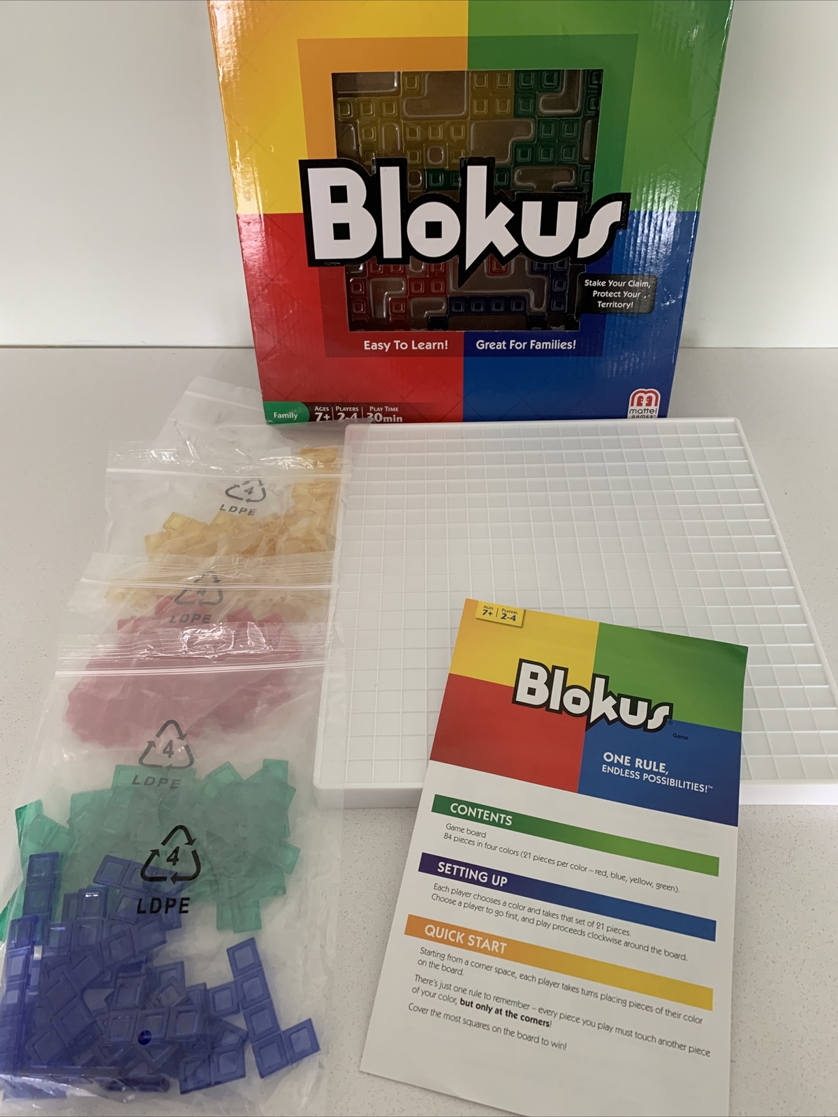 Blokus Game - Stake Your Claim, Protect Your Territory! 10"X10" Game ...