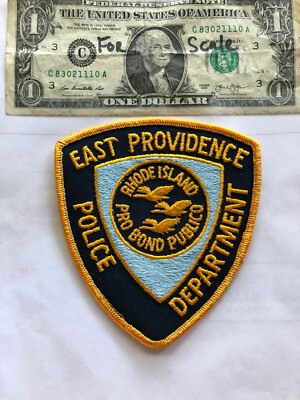 East Providence Rhode Island Police Patch in great shape | eBay