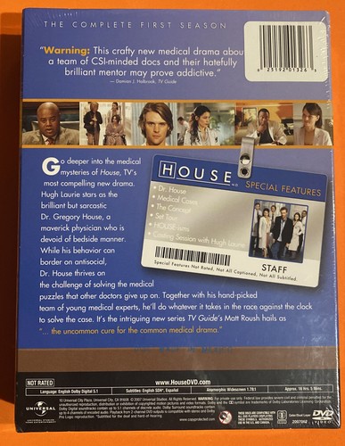 House: Season One (DVD, 2009, 6-Disc Set) for sale online | eBay