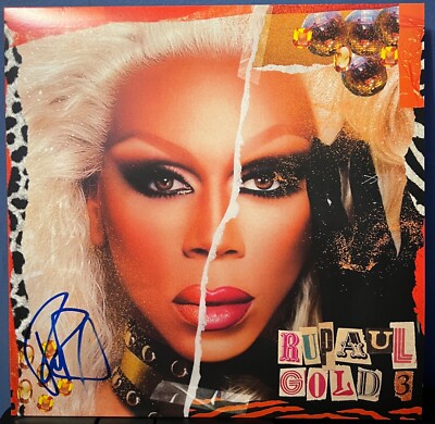 RuPaul signed Gold 3 12" lp album | eBay