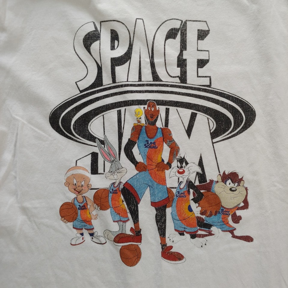 Space Jam: A New Legacy T Shirt Men's Sz L LeBron James Tune Squad ...