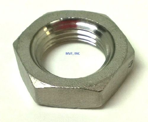 3/8" NPT Lock Nut Cast 316 Stainless Steel With O-Ring Groove BREWING ...