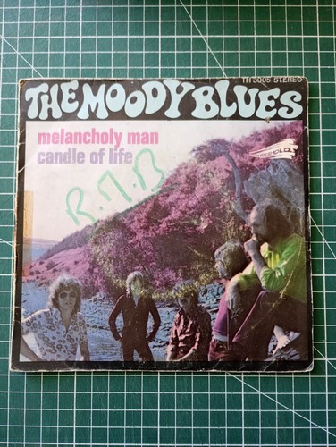 AR050 45T The Moody blues - Melancholy man - Candle of life | eBay