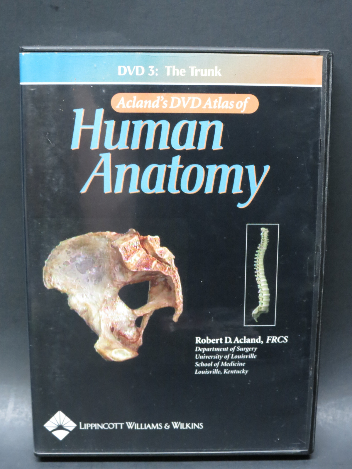 Acland's DVD Atlas of Human Anatomy, DVD 3: The Trunk - DVD-ROM | eBay