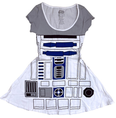 Star Wars R2-D2 Cosplay Dress Juniors New Mighty Fine | eBay