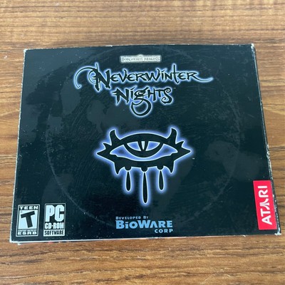 Neverwinter Nights PC CD-ROM Video Game BioWare Corp Atari Classic Game ...