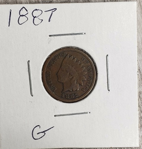 1887 1C Indian Head One Cent Penny KM#90a #AA945 | eBay