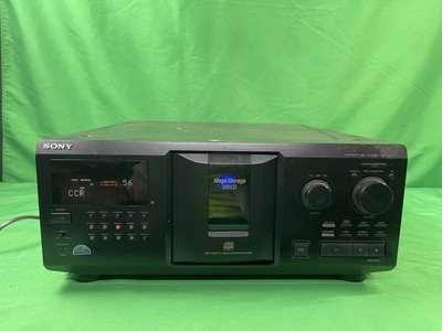 Sony CDP-CX355 300 Disc Mega Storage CD Changer Player - Parts or ...