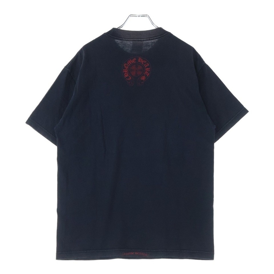 Chrome Hearts Old Dagger Tee Model Print Short Sleeve T-shirt Black ...