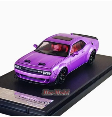 SH 1/64 Dodge Challenger SRT Hellcat Car Model Alloy Diecast Collection ...