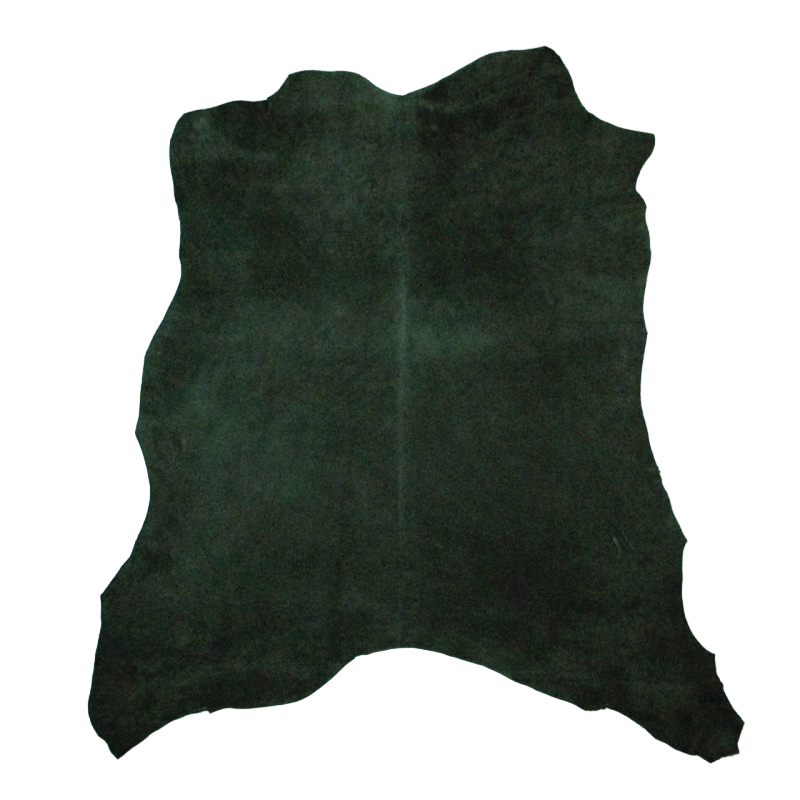 Soft Dark Green Plush Suede Goatskin Leather Hide Linings Garments | eBay