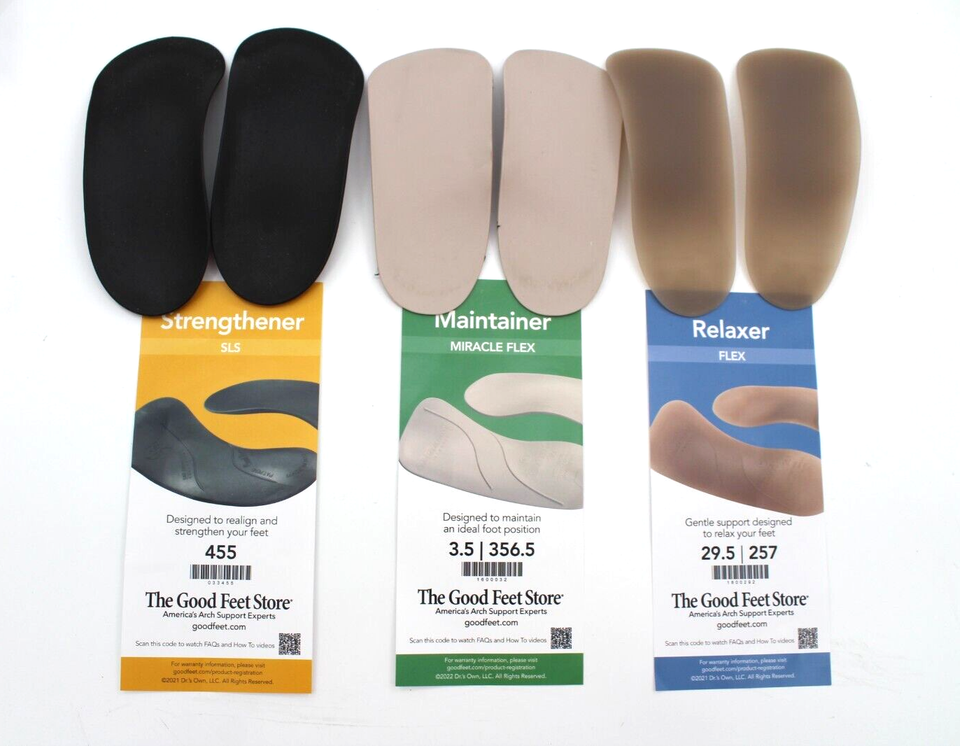 The Good Feet Store 3 Step System Strengthener 455, 3.5 I 356.5, 29.5 I ...