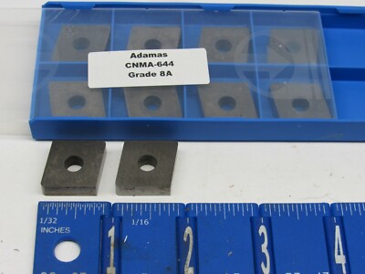ADAMAS CNMA-644 CARBIDE INSERTS, GRADE 8A (3) PCS NEW | eBay