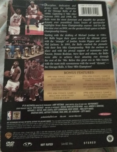 NBA Dynasty Series - Chicago Bulls: The 1990s (DVD, 2004, 4-Disc Set ...