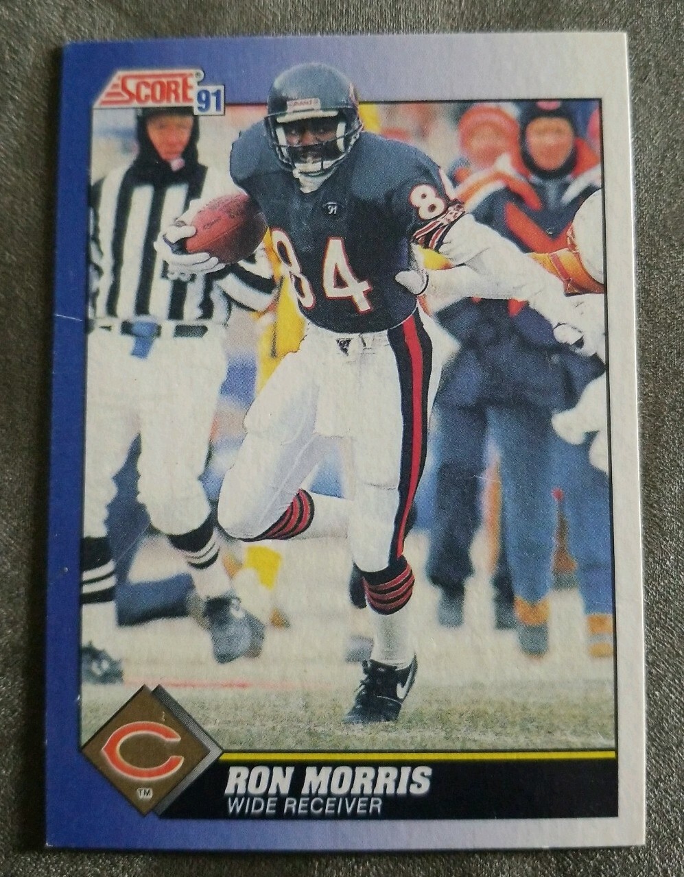 1991 Score Football Card #24 Ron Morris - Chicago Bears | eBay