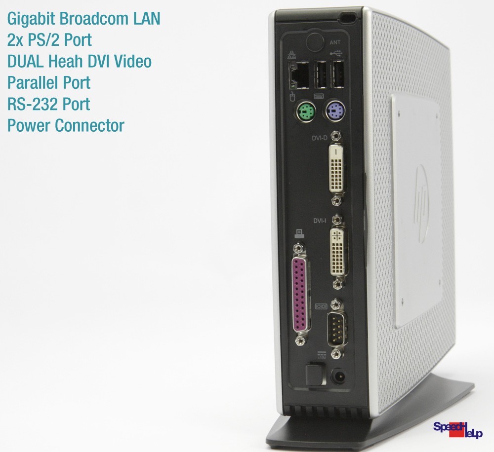 HP THINCLIENT T5570 COMPUTER PC RS-232 WINDOWS XP EMBEDDED STANDART ...