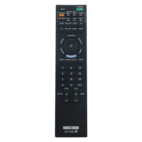 RM-YD035 Replace Remote Control fit for Sony Bravia TV KDL-32BX300 KDL ...