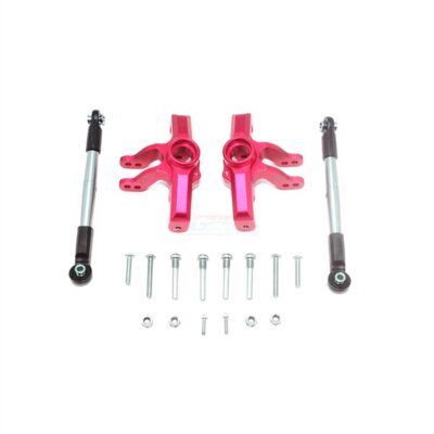 Alloy Front Knuckle Arm/Stainless Adjustable Tie Rods FOR 1/10 LOSI ...