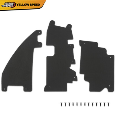 3PC Rad /Grille Air Deflector Set w/ Fasteners Fit For 09-14 Ford F150 ...