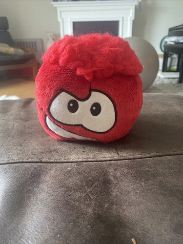 Disney Club Penguin Red Puffle Plush 14 Inch 2010 | eBay