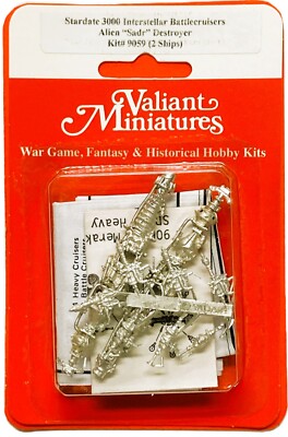 Stardate 3000 Kit# 9059 - Alien Sadr Class Destroyer (2 each) Valiant ...