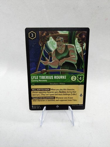 Lyle Tiberius Rourke, Cunning Mercenary 78/204 Into The Inklands - Non ...