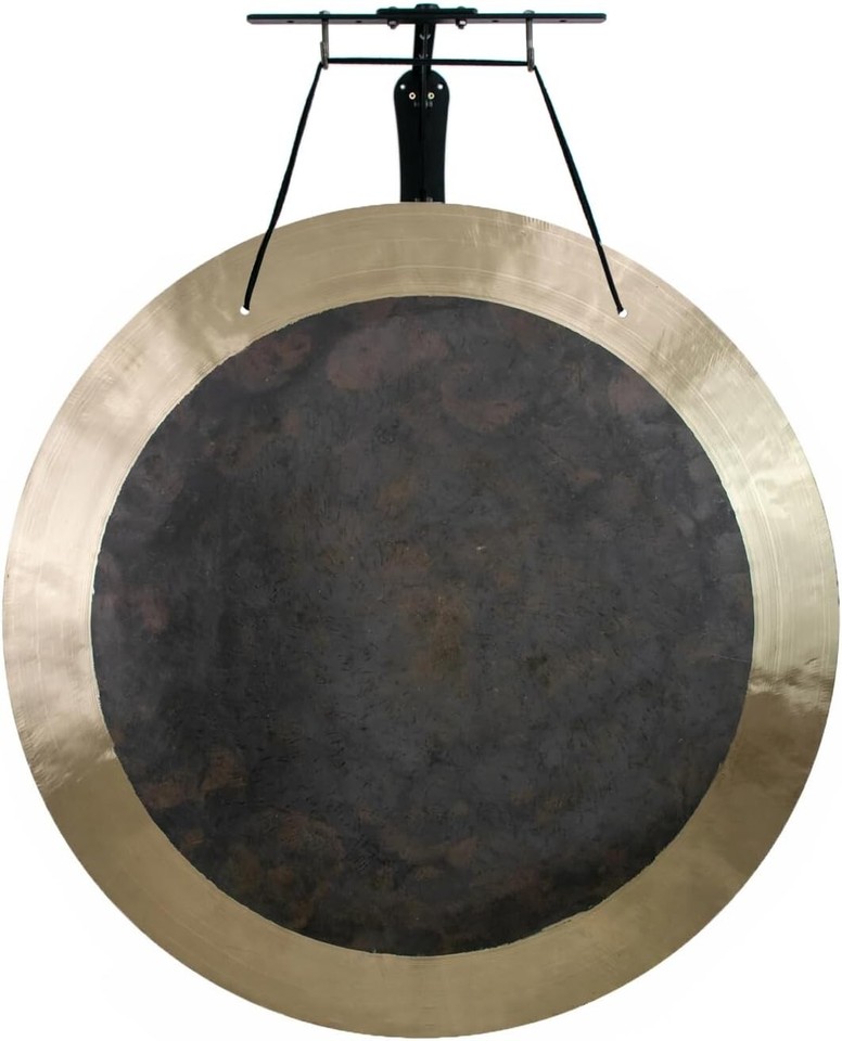 Deep Breath Gongs - 22" / Includes String for Hanging & Mallet/Dark ...