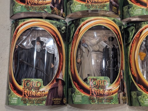 x17 Lord Of The Rings Toy Biz Sealed 8" Figure Lot All Unique LOTR | eBay