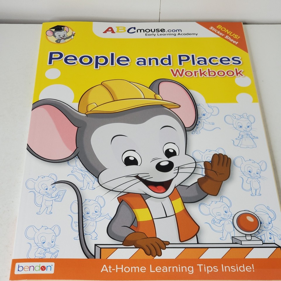 Lot of 3 ABC Mouse Early Learning Academy People & Places Scissor ...