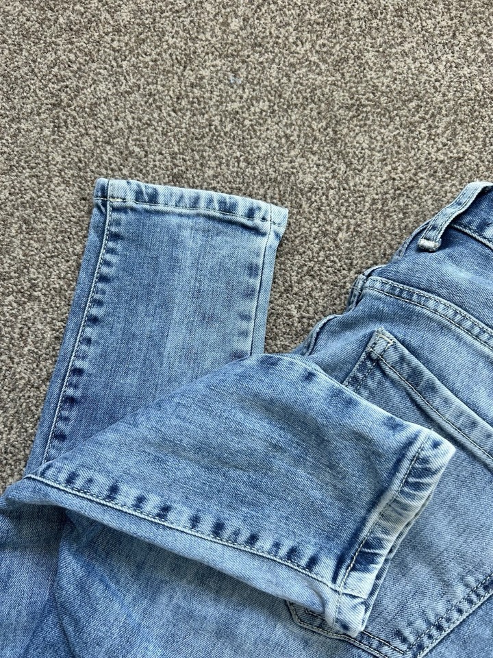 Represent Men’s Mid Blue Stretch Slim Fit Designer Denim Jeans W30” x ...