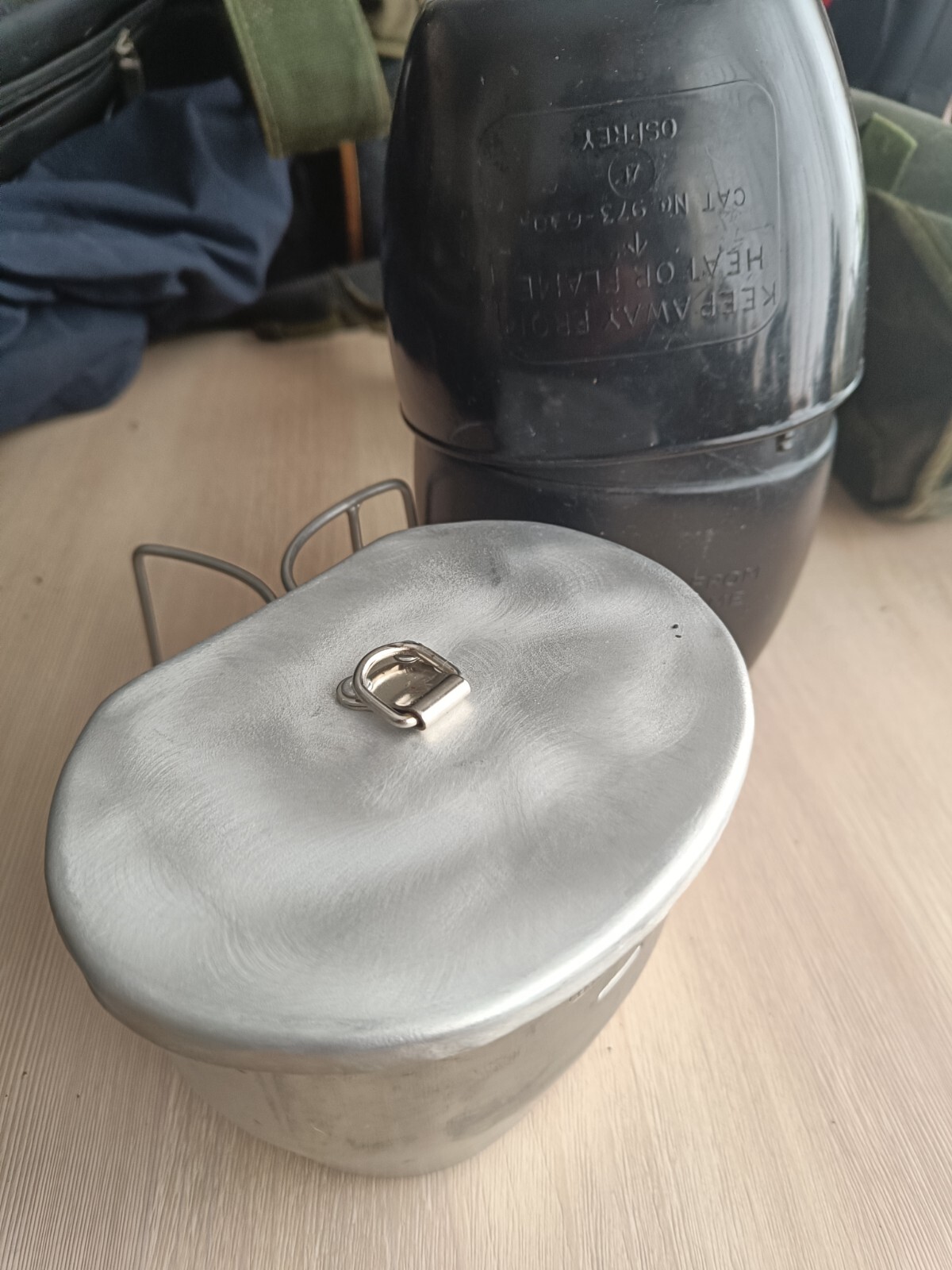 BCB Crusader Cup MK 1 + Plastic Cup & Water bottle + Aluminium Lid ...