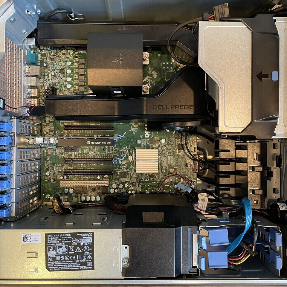 Dell Precision T5810 E5-2690v4 14-CORE 2.60Ghz 32GB DDR4 Nvidia NVS 310 ...