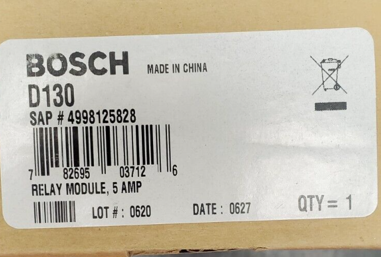 NEW Radionics Bosch D130 Auxiliary Relay Module | eBay
