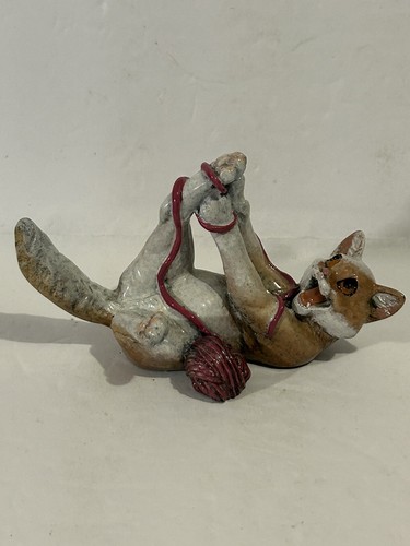 kitty's kennel Rascal Cat Figurine | eBay
