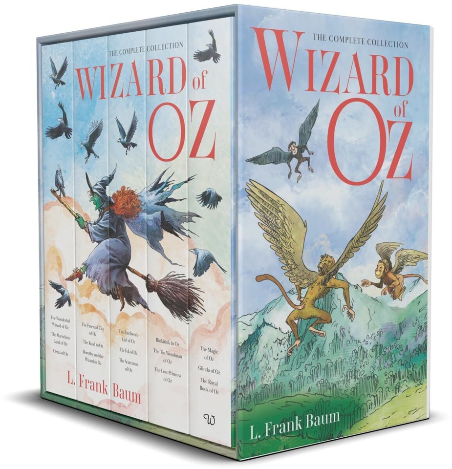 The Complete Collection Wizard of OZ Series 15 Books Collection Box Set ...