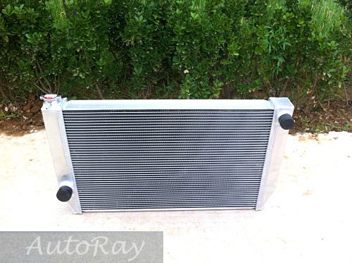 Custom Aluminum Race Radiator for Ford Falcon V8 6cyl XC XD XE XF 52mm ...