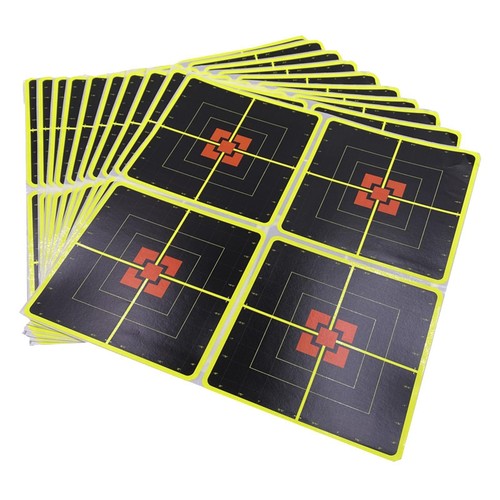 100 YARD TARGETS x10 PAPER SHEETS SHOOTING PRACTICE 10X10INCH | eBay
