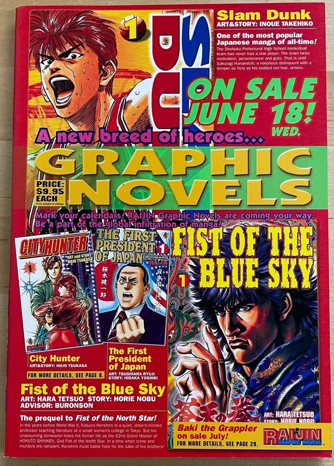 RAIJIN COMICS #25 Gutsoon! Entertainment (2003) | eBay