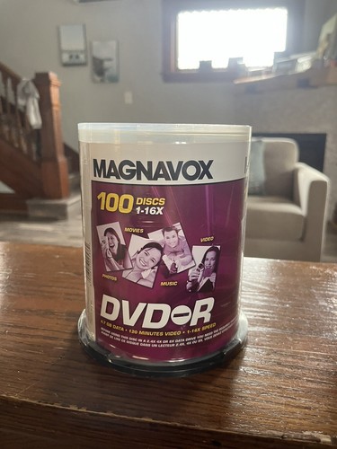 Magnavox DVD-R lot of 135 | 1-16x | 4.7 GB | 120 Min | New | eBay