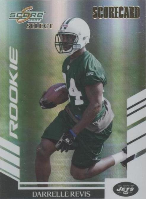 2007 Score Select - Rookie Darrelle Revis #411 Scorecard /100 (RC) for ...