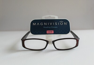 NEW! FOSTER GRANT MAGNIVISION READING GLASSES: Red Fashion 2.50 | eBay