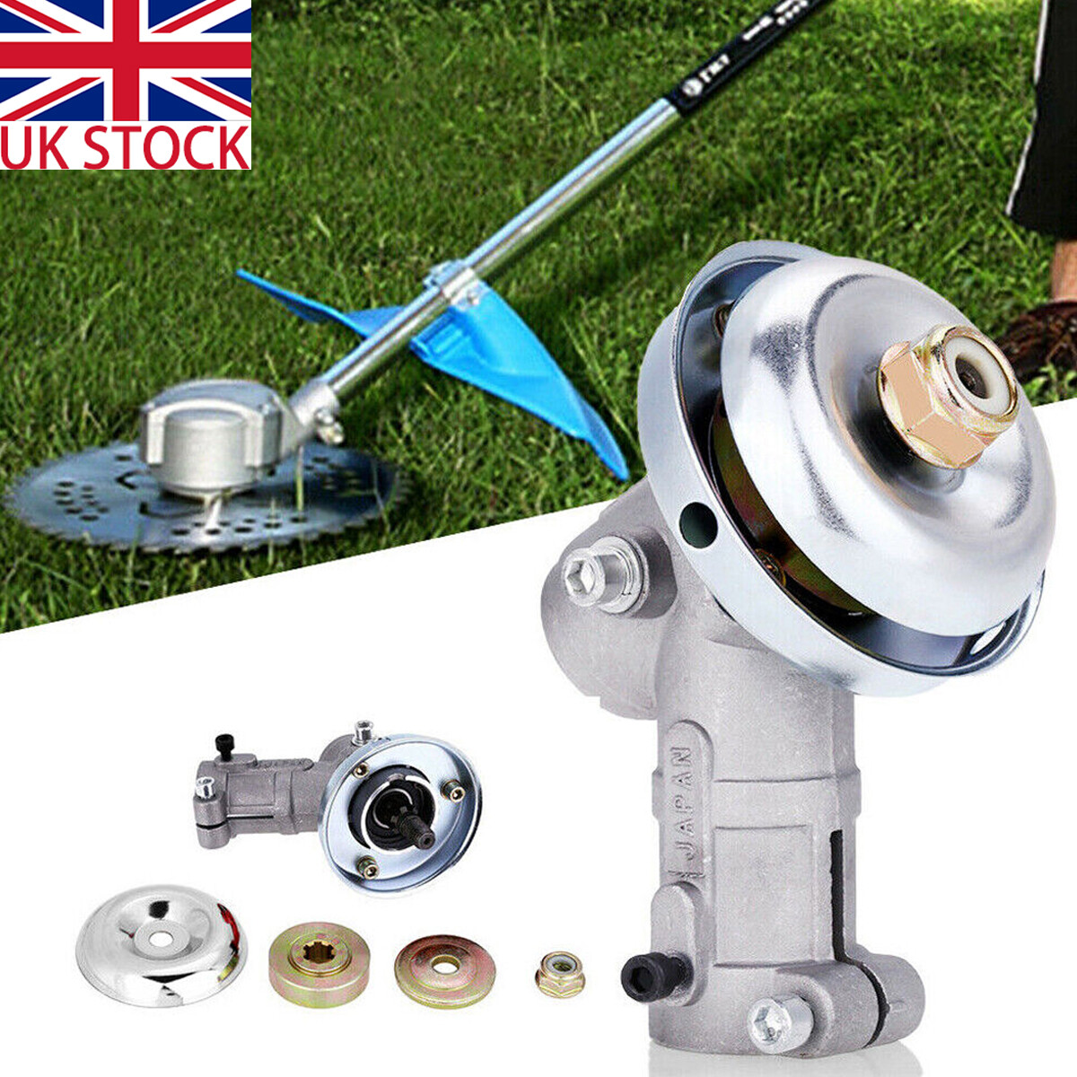GEARBOX GEAR HEAD FIT VARIOUS STRIMMER TRIMMER BRUSH CUTTER 26 MM / 9 ...