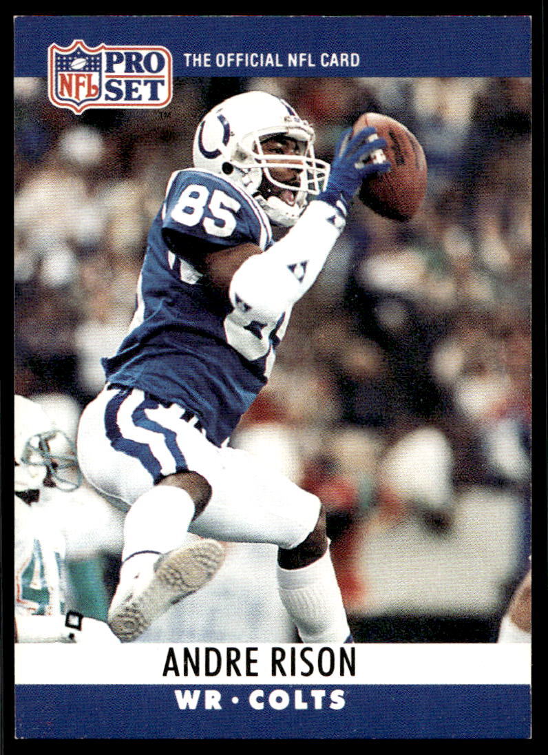 1990 Pro Set 134 Andre Rison Indianapolis Colts Football Card | eBay