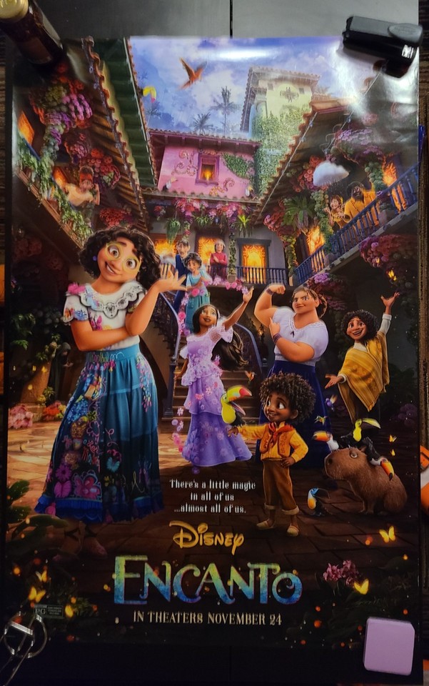 ENCANTO - ORIGINAL Theatrical Release Movie Double Sided Poster 27x40 ...