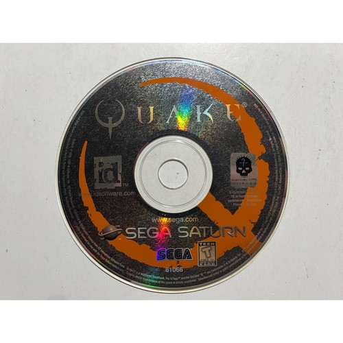 Quake (Sega Saturn) Disc Only Tested Works🔥 | eBay